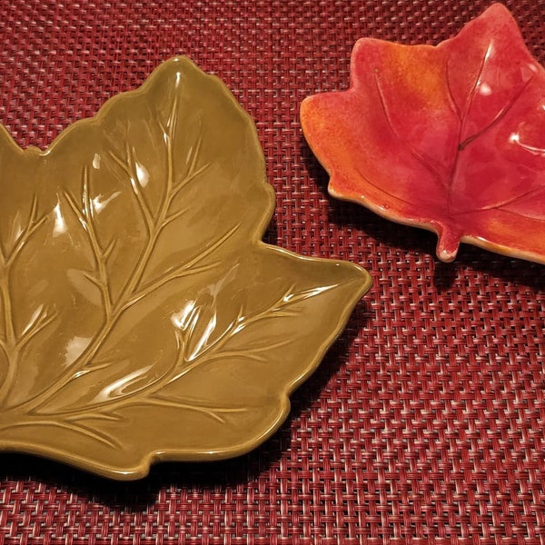 Leaf Shaped Dishes - Etsy
