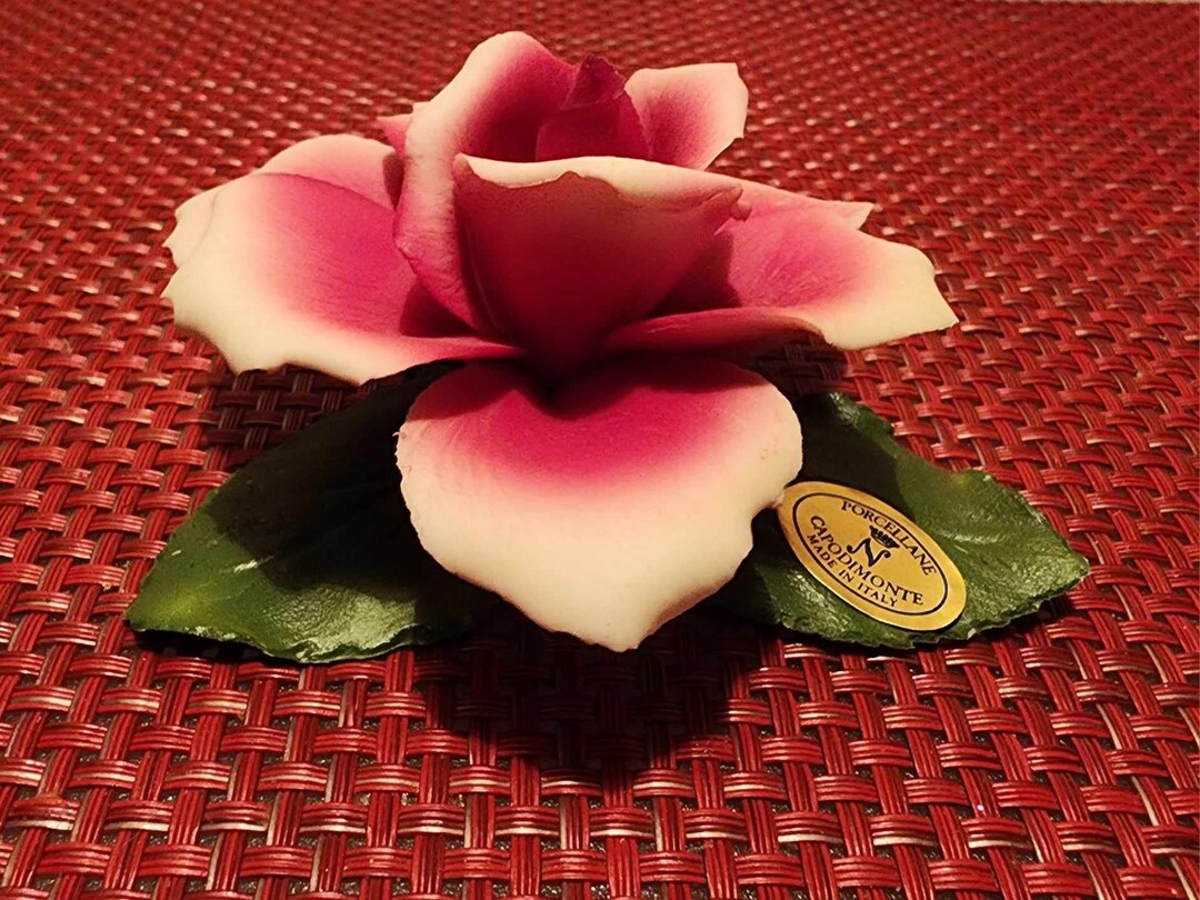 Porcellane Capodimonte Rose Made in Italy - Etsy