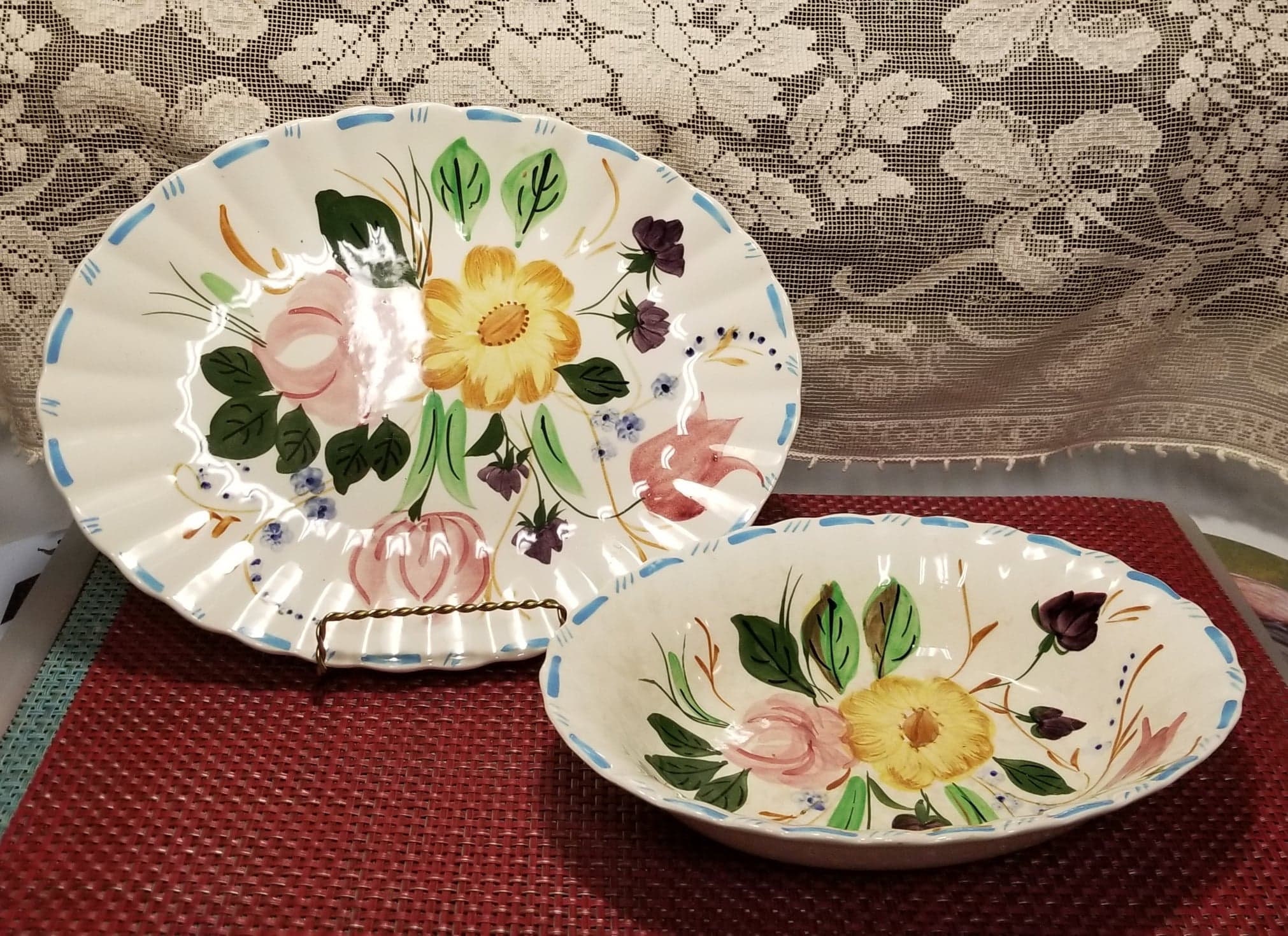 Grandmother's Garden by Blue Ridge Southern Pottery - Etsy