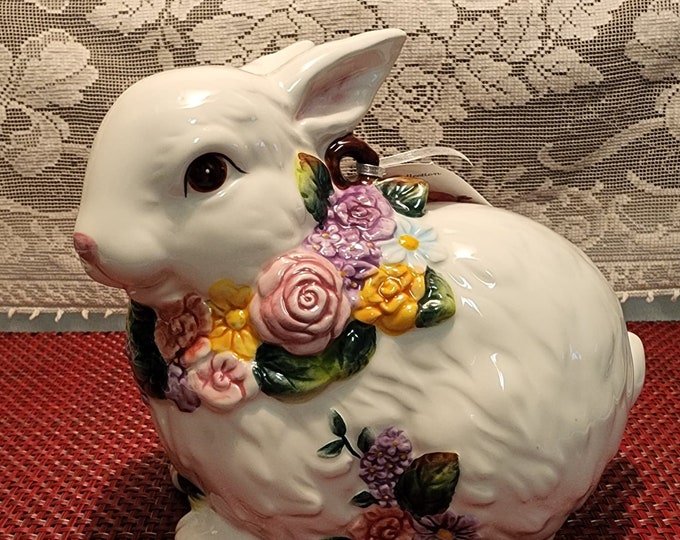 Spring Collection Sitting Bunny Figurine by Corner Ruby - Etsy