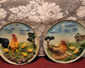 Chicken Wall Plaques - Etsy