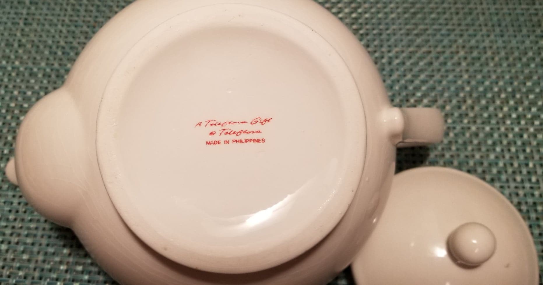 Vintage Teleflora Collectible Porcelain Teapot With | Etsy