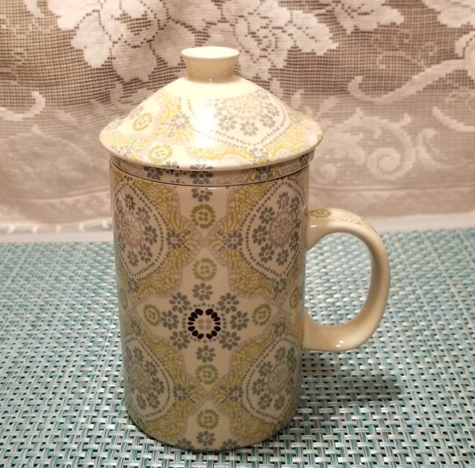 Tea Mug and Lid by World Market - Etsy