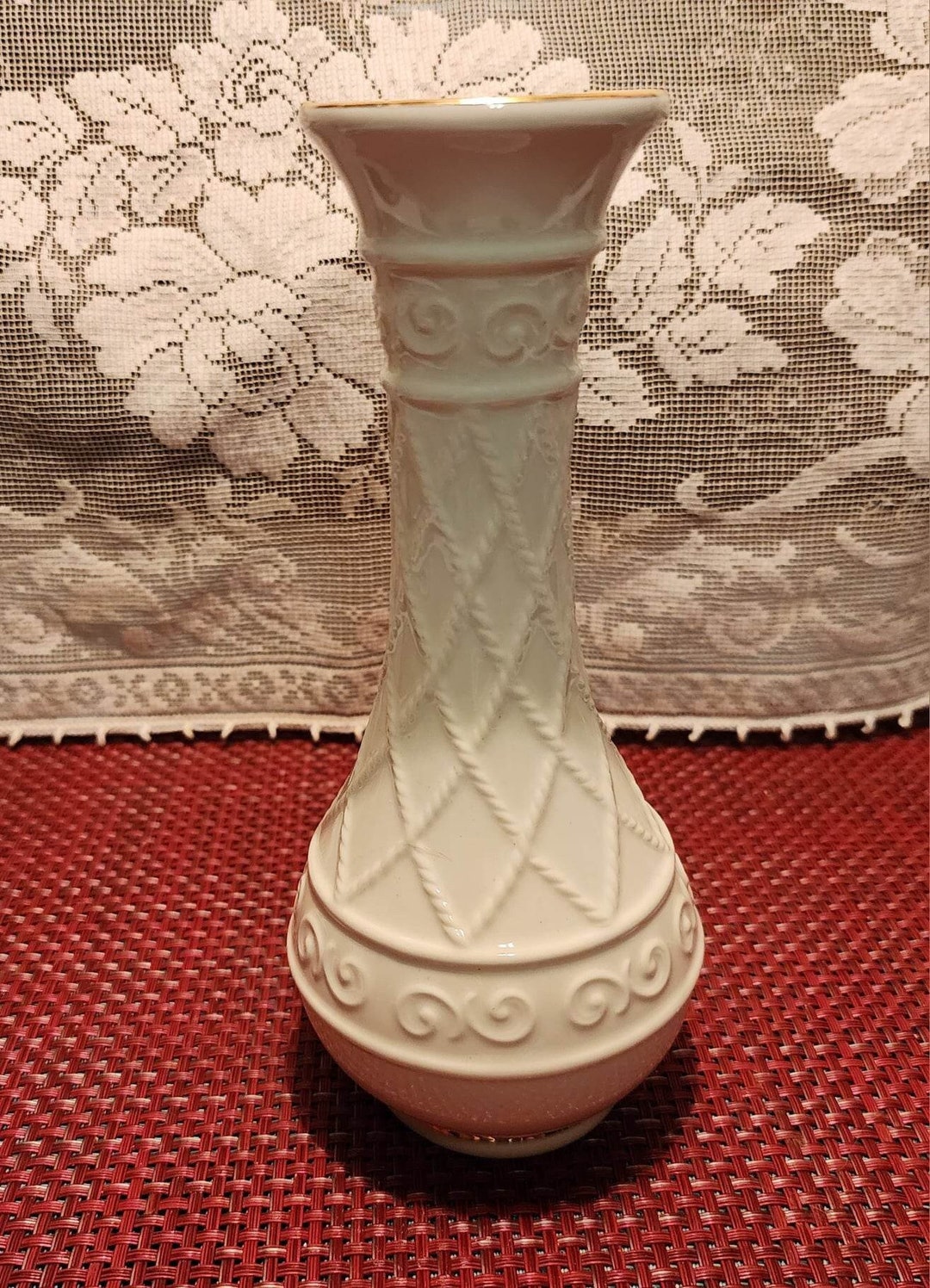 Porcelain Flower Vase by LENOX - Etsy