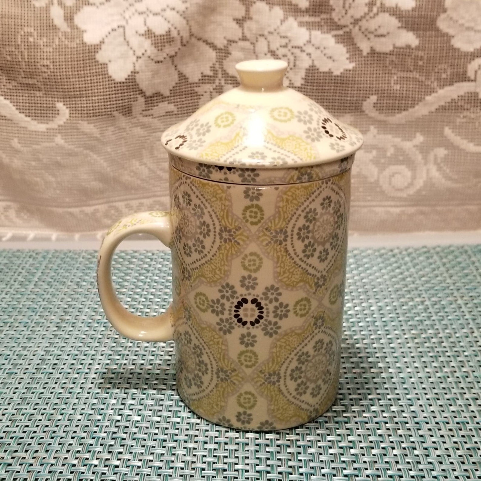 Tea Mug and Lid by World Market - Etsy