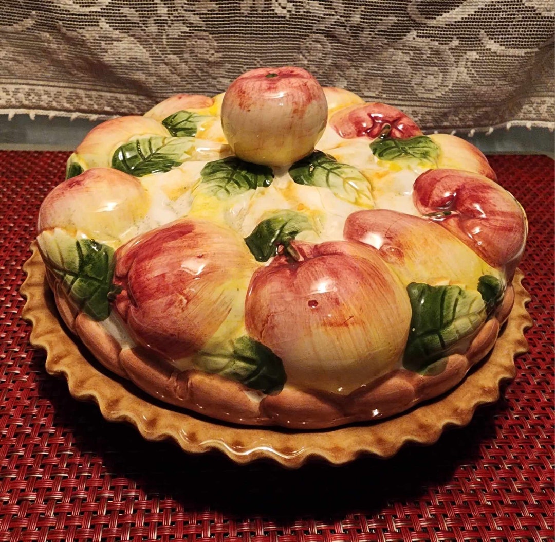 Ceramic Apple Pie Dish by Simply Delicious Creative Tableware - Etsy