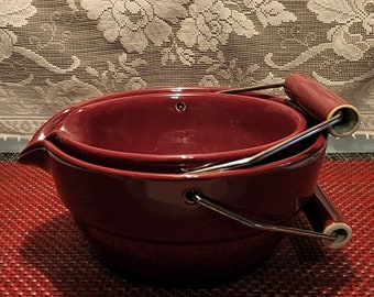 Ceramic Mixing Bowls With Handles - Etsy