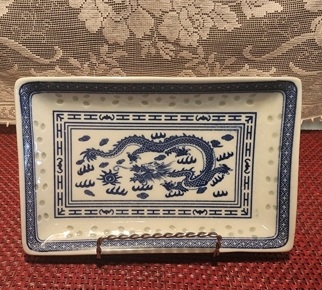 Hand-painted Porcelain Tray - Etsy