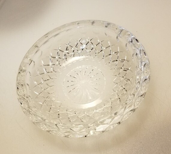 Vintage Princess House Hightlights Heavy Lead Crystal Ashtray - Etsy