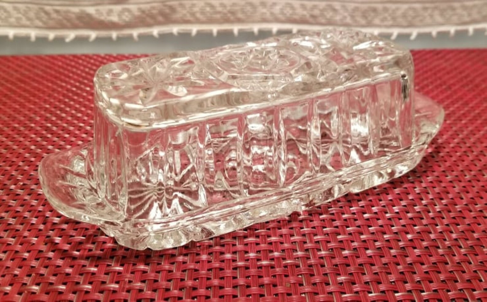 Prescut Clear Quarter Pound Butter Dish by Anchor Hocking | Etsy