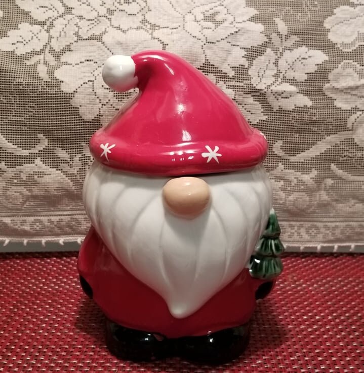 Ceramic Gnome Canister - Etsy