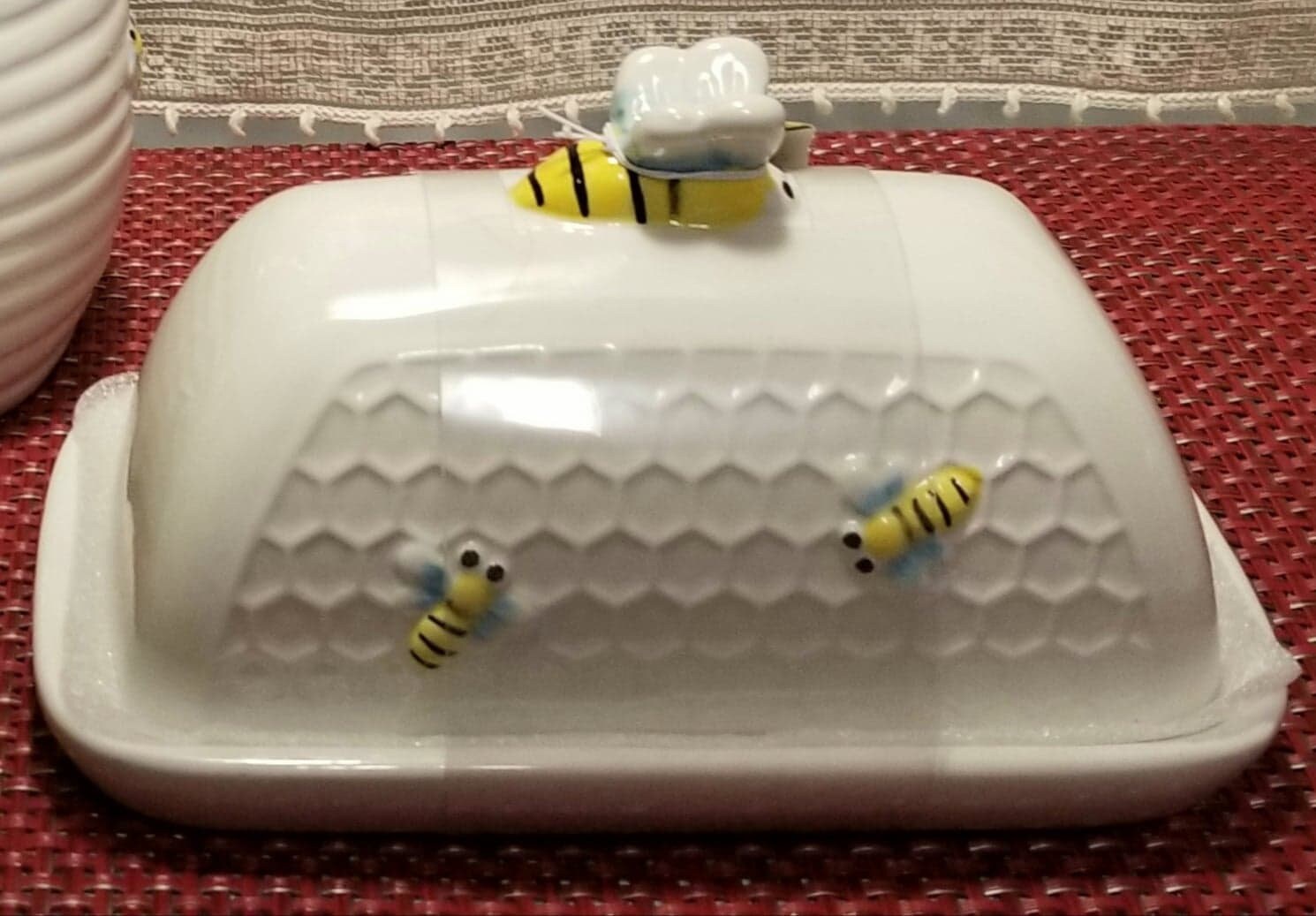 Bumble Bee Collection of Kitchen Items Butter Dish Creamer | Etsy