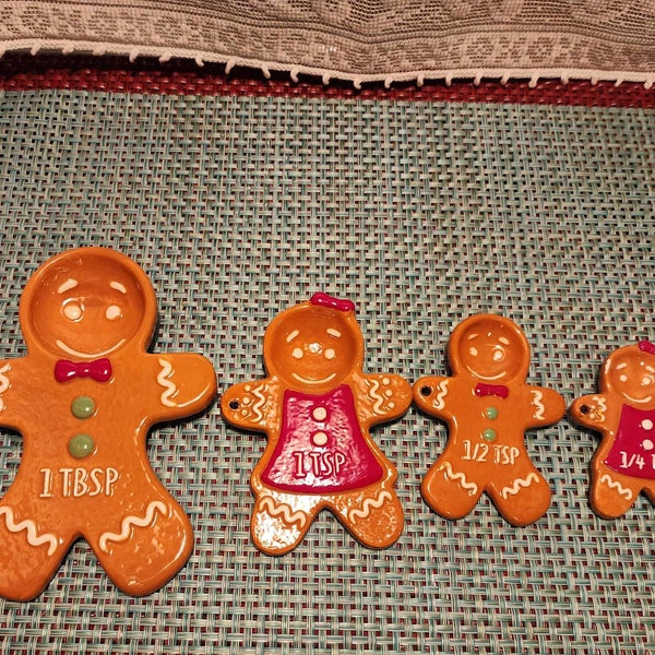 Ceramic Measuring Spoons - Etsy