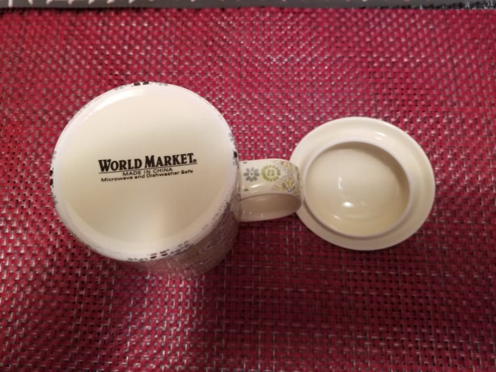 Tea Mug and Lid by World Market - Etsy