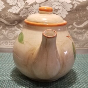 Designpac Inc Teapot With Hand-painted Pear Design - Etsy