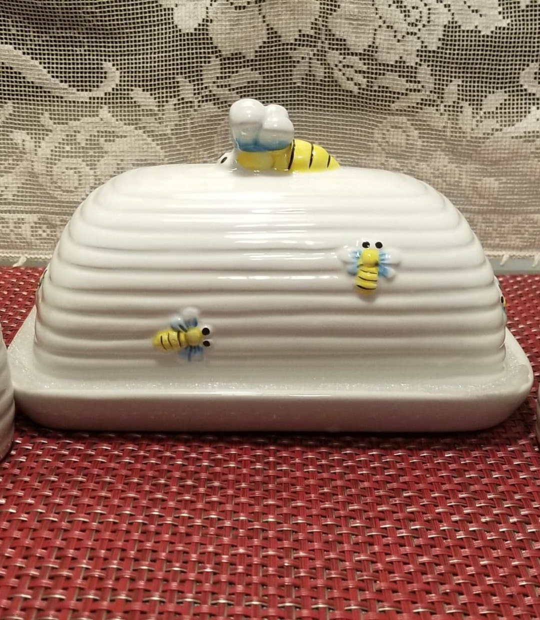 Ceramic Bumble Bee Butter Dish - Etsy