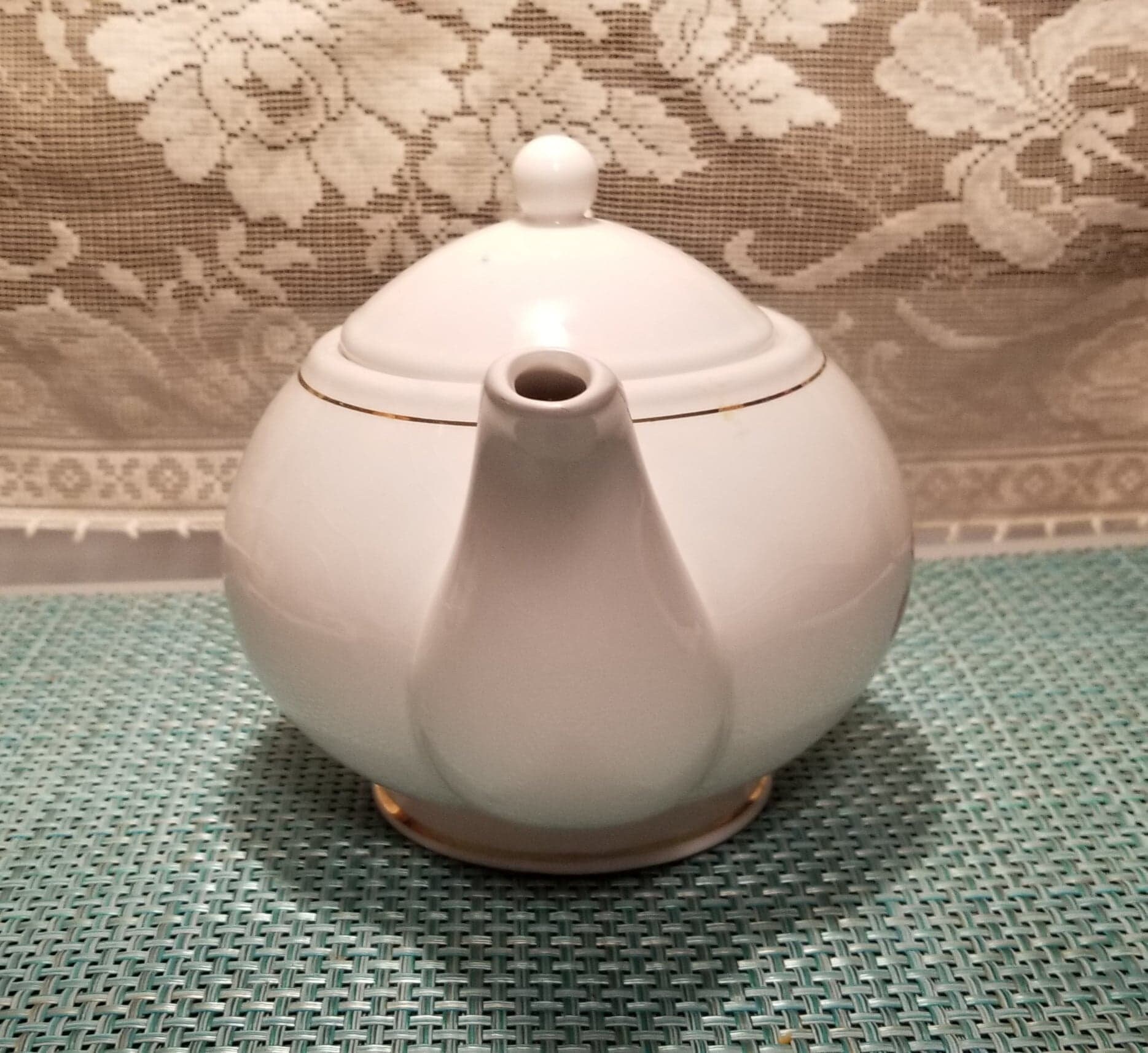 Vintage Teleflora Collectible Porcelain Teapot With | Etsy