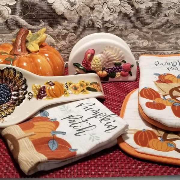 Pumpkin Spoon Rest - Etsy