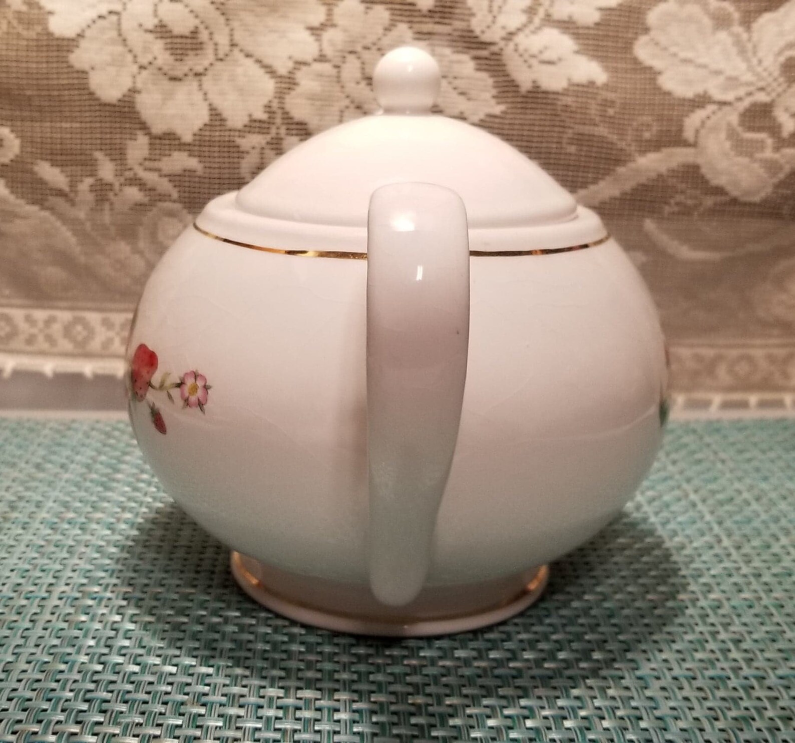 Vintage Teleflora Collectible Porcelain Teapot With | Etsy