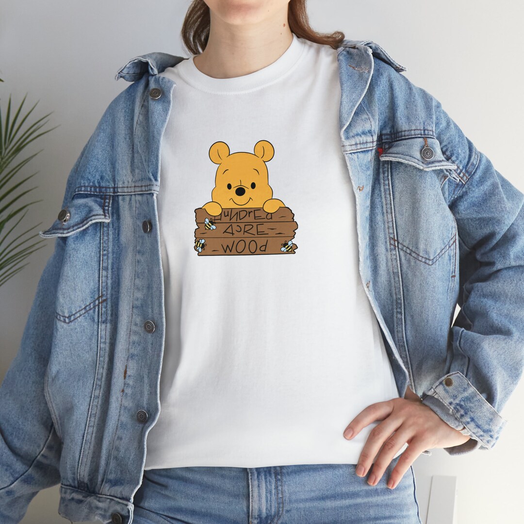 Pooh Bear Tee Disneys Winnie the Pooh Bear T-shirt Pooh Bear - Etsy