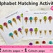 Alphabet Matching Activity Printable Uppercase and Lowercase | Etsy