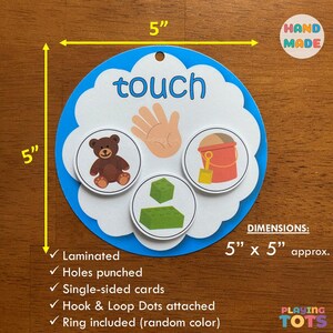 Five Senses Sorting Activity, Fully Assembled, Toddlers, Preschool, Pre ...