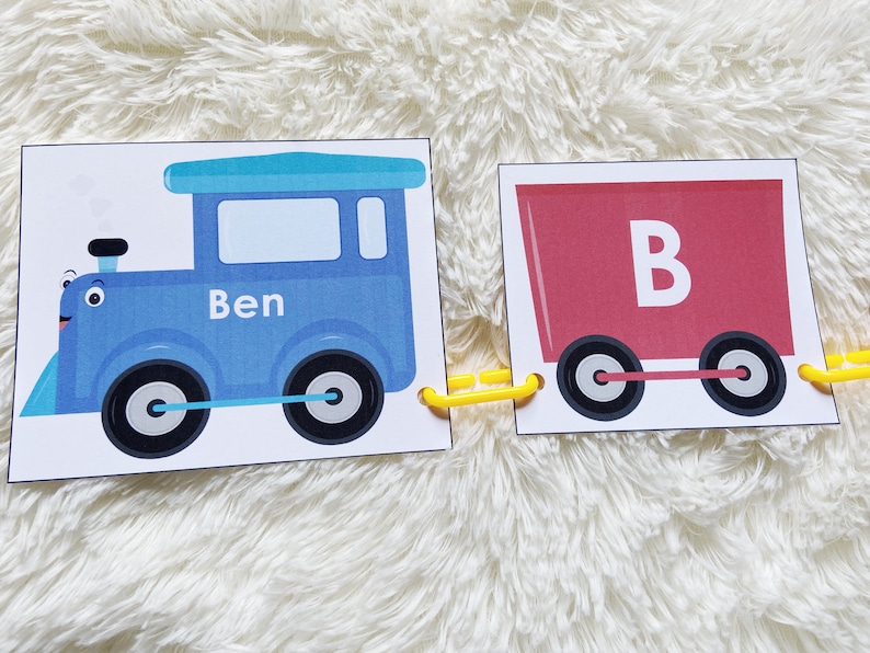 Name Building Activity Printable Personalized Name Spelling - Etsy