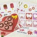 Valentines Day Busy Book Printable, Toddler Learning Binder, Preschool ...