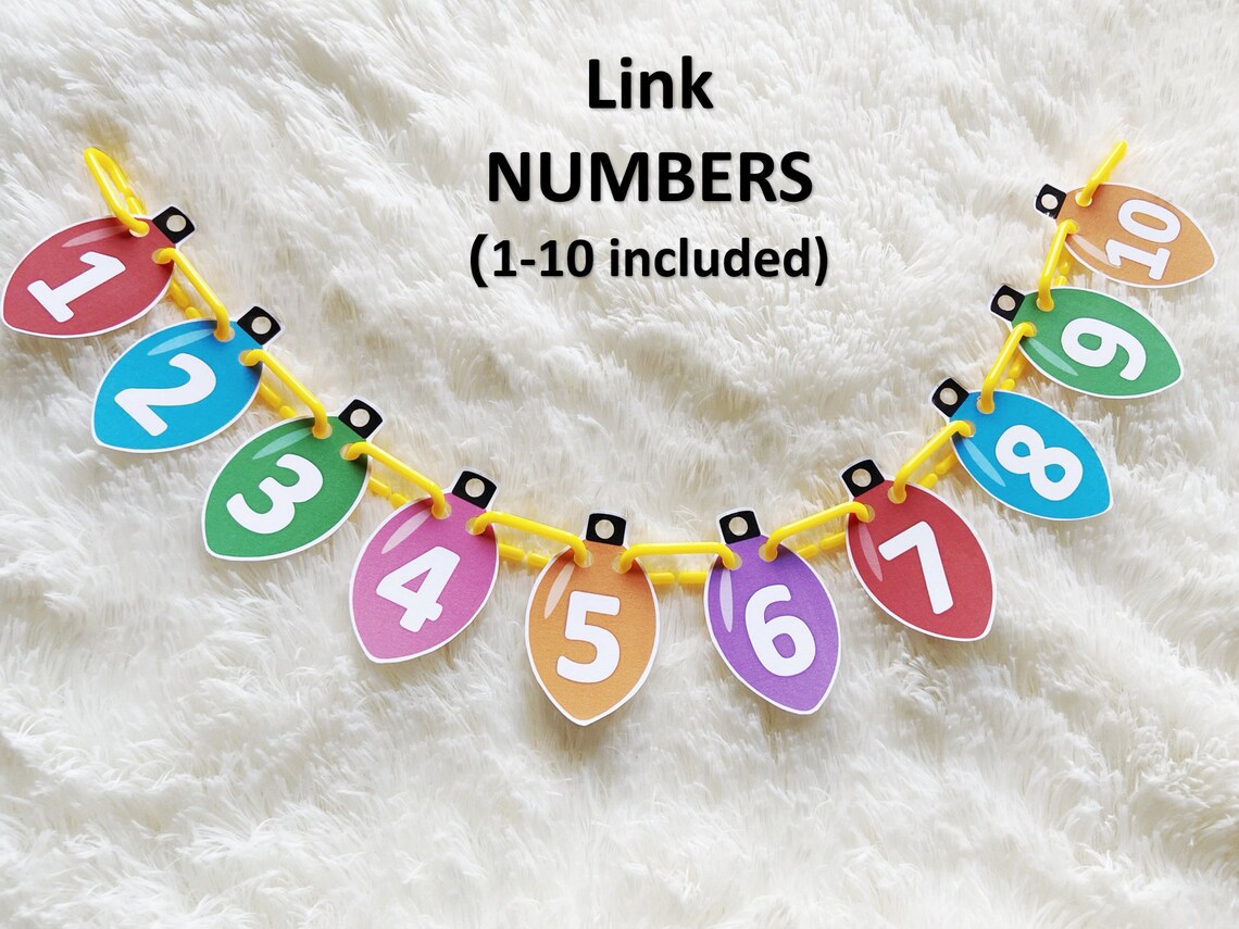 Christmas Toddler Activities Printable Alphabet Linking | Etsy