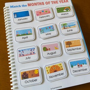 Toddler Learning Binder VOL2 Fully Assembled Toddler Busy - Etsy