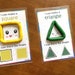 Shapes Playdoh Cards Printable, Play Dough Activity, Toddlers ...