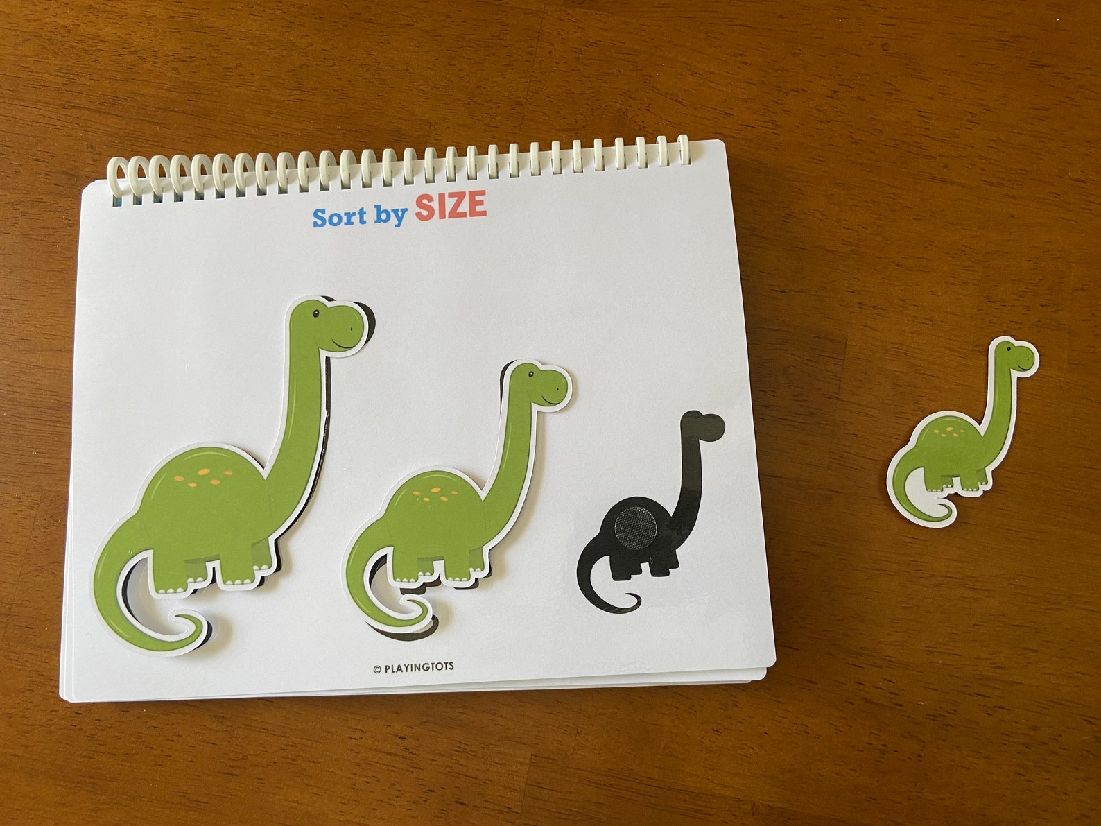 Dinosaur Busy Book Fully Assembled Toddler Learning Binder - Etsy