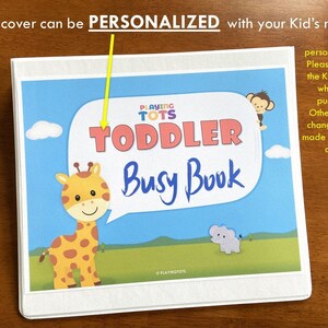 Toddler Busy Binder, Fully Assembled, Learning Binder, Quiet Book ...