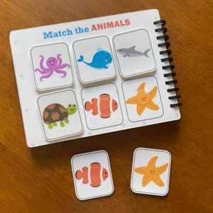 Toddler Mini Busy Book VOL1, Fully Assembled, First Learning Binder ...