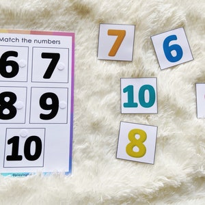 Toddler Mini Busy Book Printable, Travel Size Activity Book, Quiet Book ...