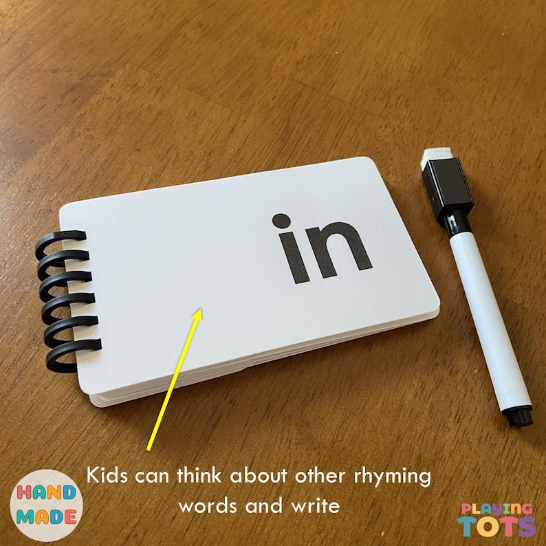 Words Flip Book, CVC Rhyming Words, Word Family Reading Practice ...
