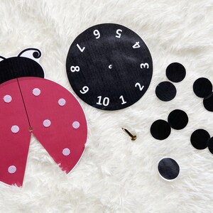 Ladybug Spots Counting Activity Printable, Numbers 1 to 10, Counting ...