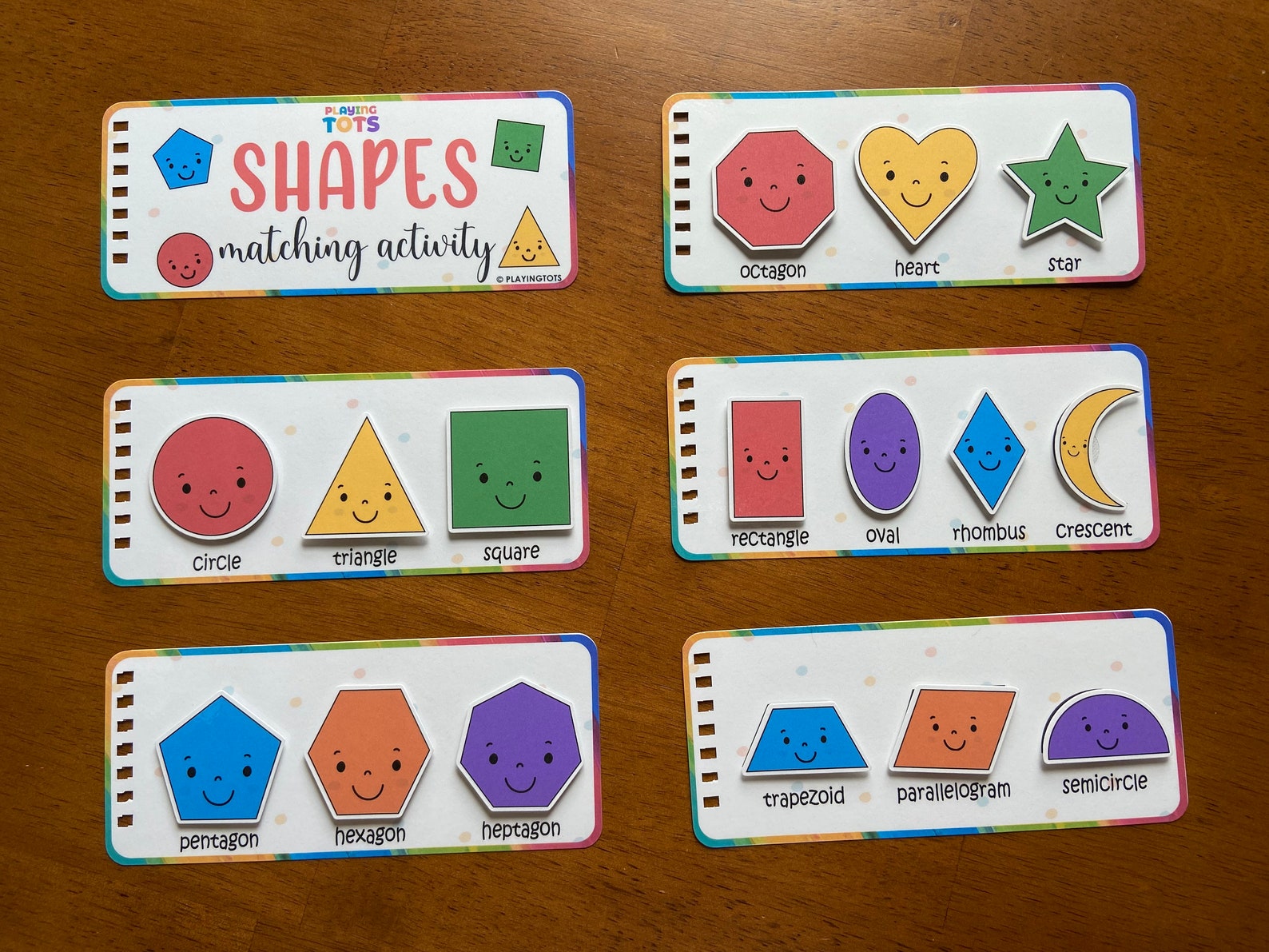 Preschool Activities, Shapes Activities, Fully Assembled, Learn 2D ...