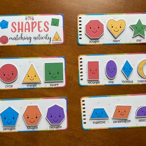 Preschool Activities, Shapes Activities, Fully Assembled, Learn 2D ...