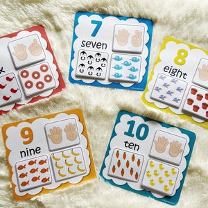 Counting Practice Activity Printable, Learn to Count, Preschool Math ...