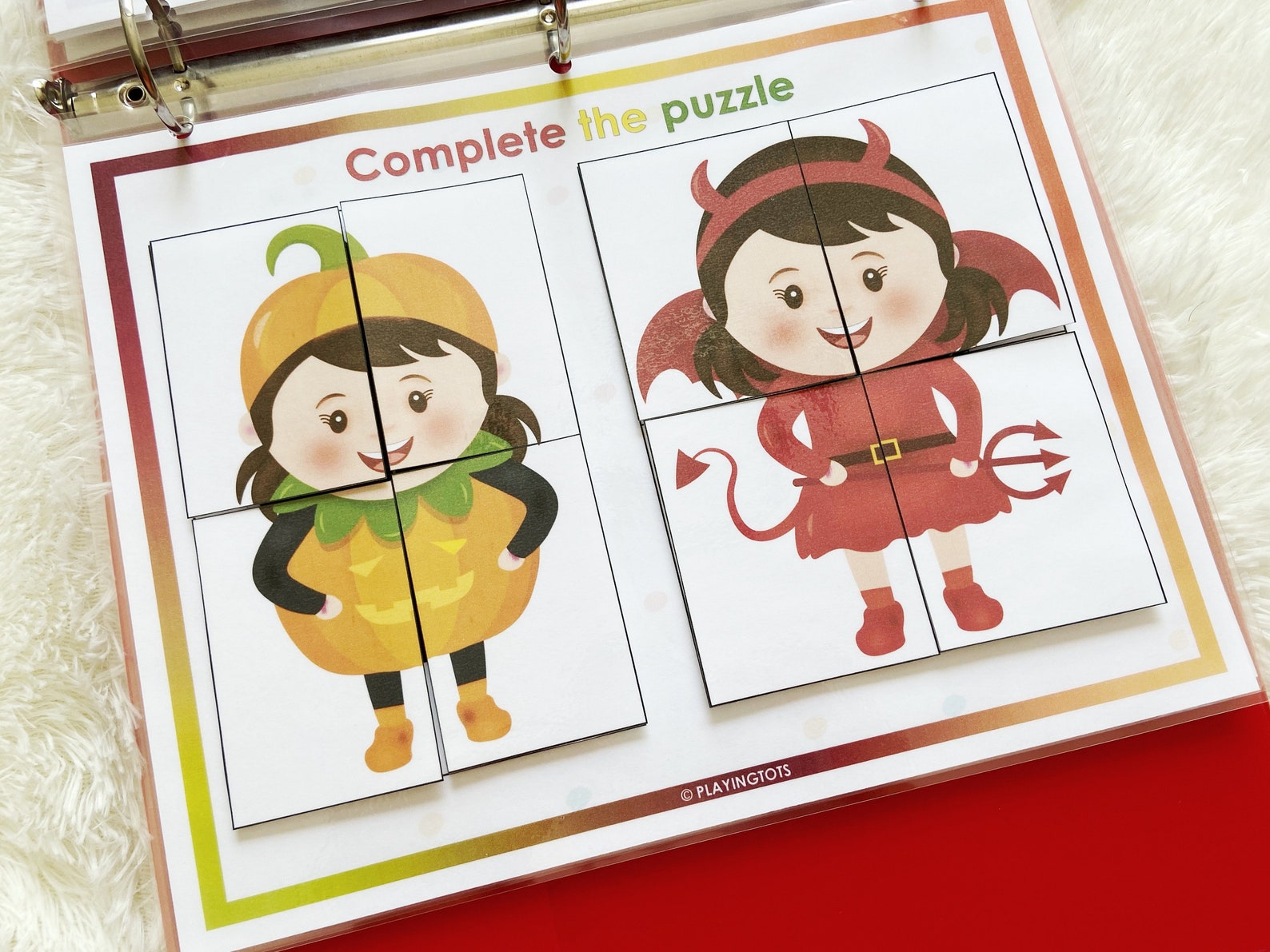 Halloween Busy Book Printable Halloween Activities for - Etsy