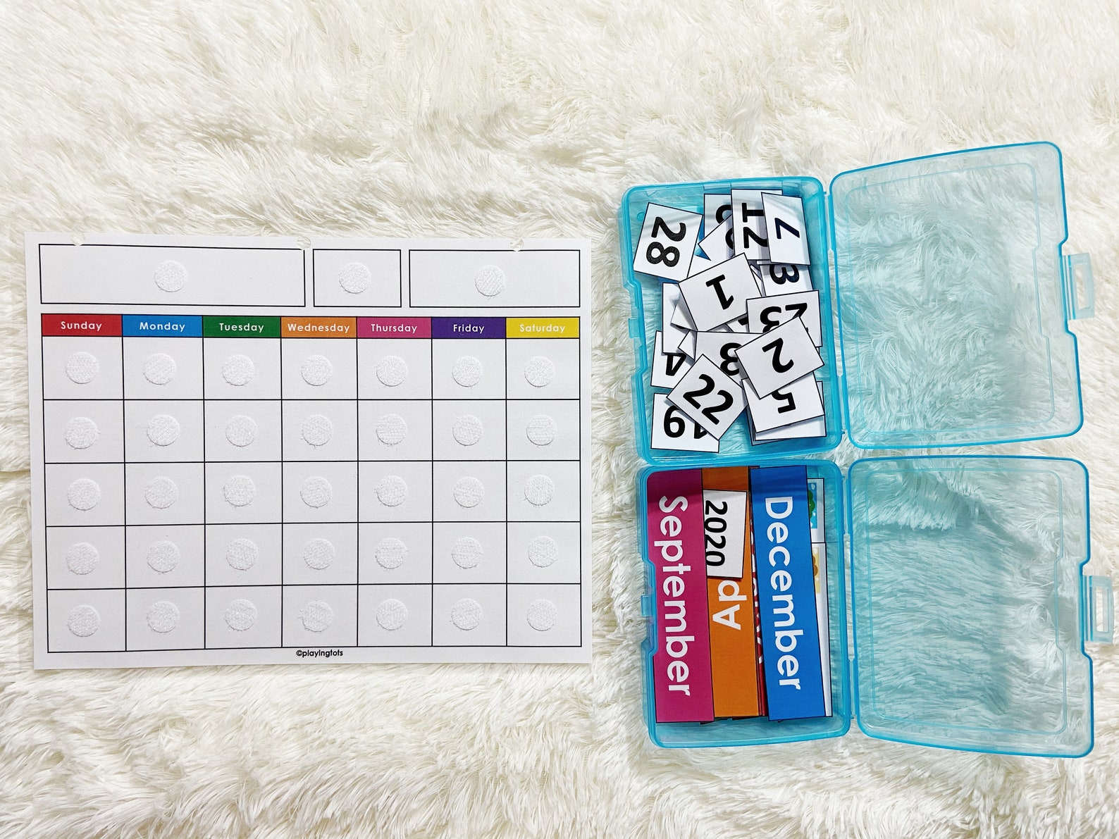 Calendar Printable Morning Circle Time Activity Binder - Etsy Canada