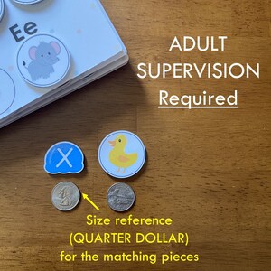 Alphabet and Beginning Sounds, Toddler Mini Busy Book, Fully Assembled ...