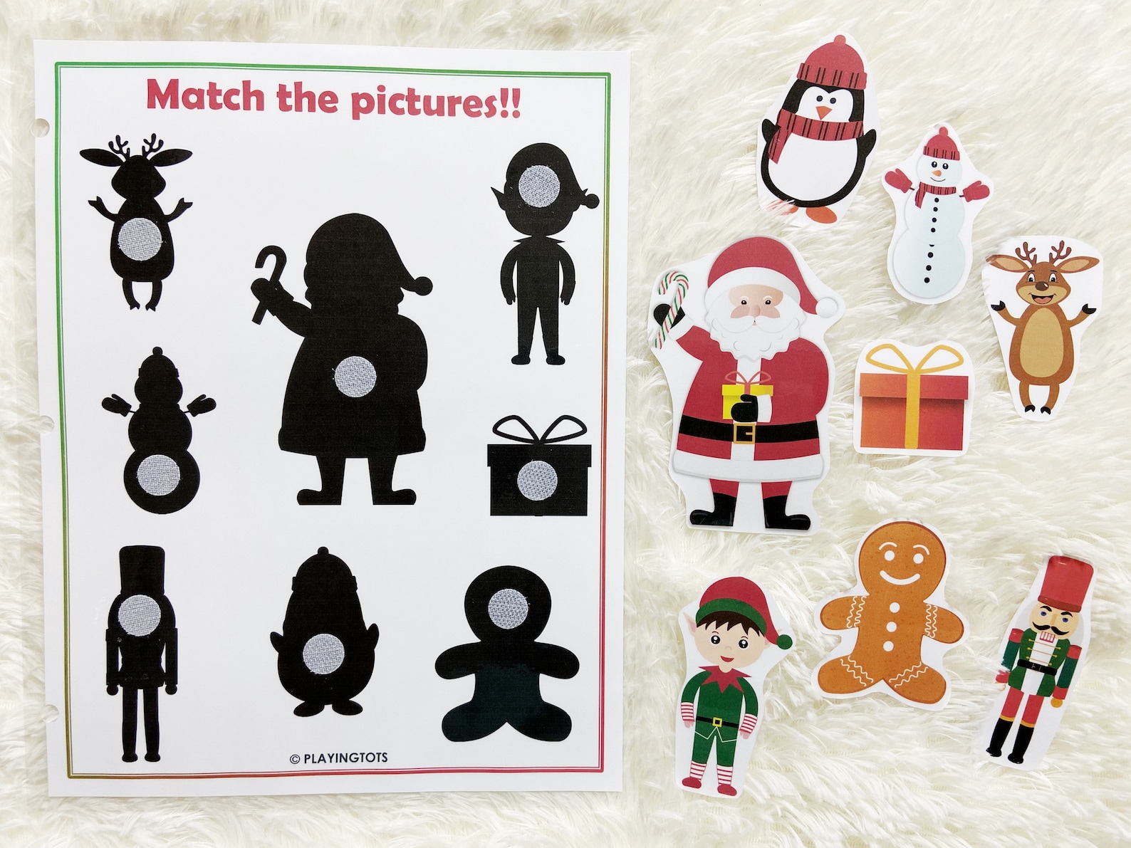 Christmas Toddler Busy Book Printable Winter Learning Binder - Etsy