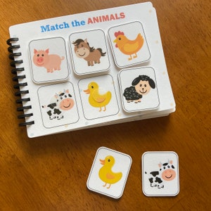 Toddler Mini Busy Book VOL1, Fully Assembled, First Learning Binder ...
