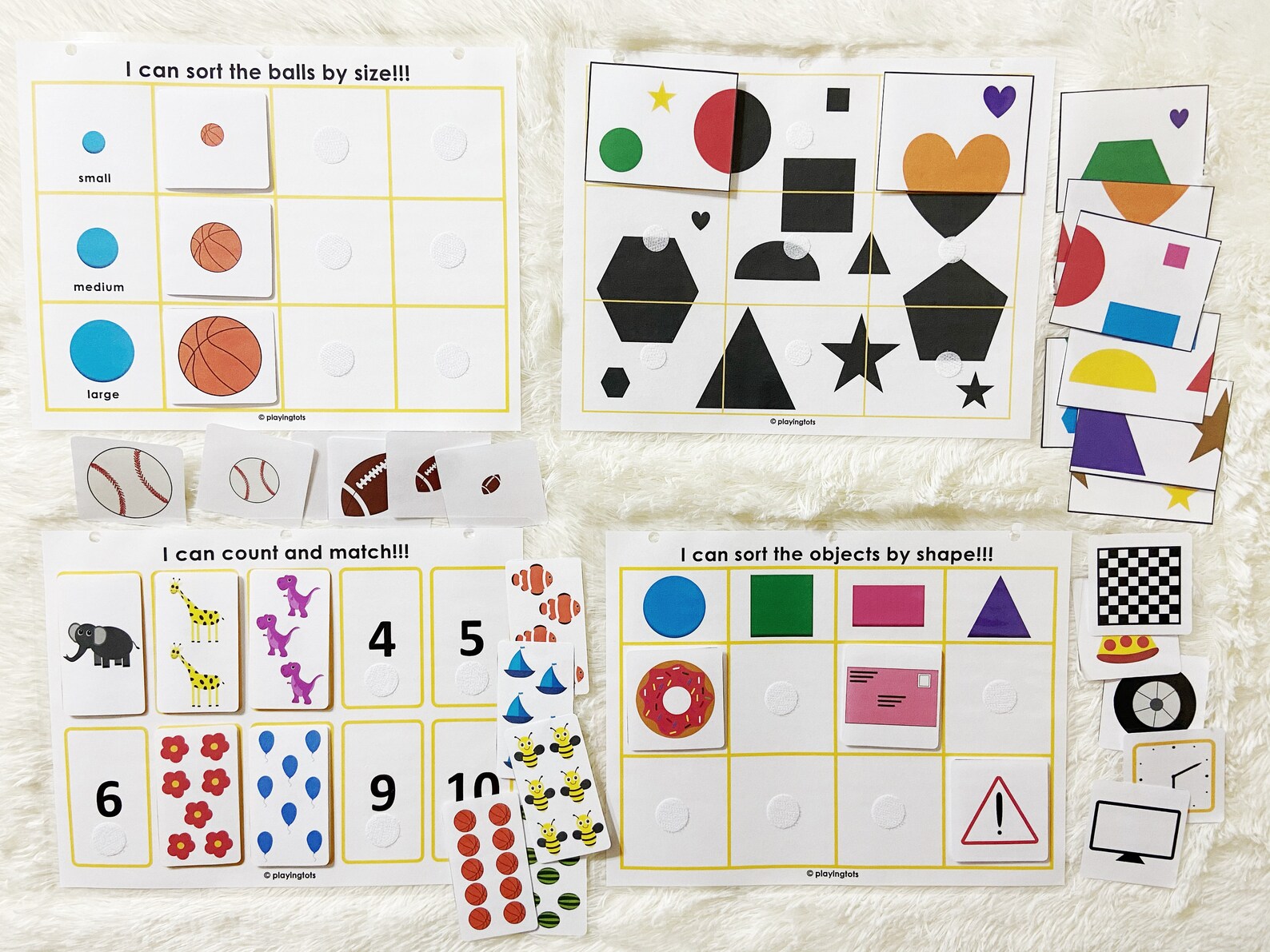 Toddler Busy Book Printable Learning Folder Quiet Book - Etsy