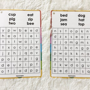 Word Search Activity Printable 3 Letter Words Words Games - Etsy