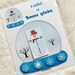 Winter Toddler Busy Book Printable Snowman Themed Activities - Etsy