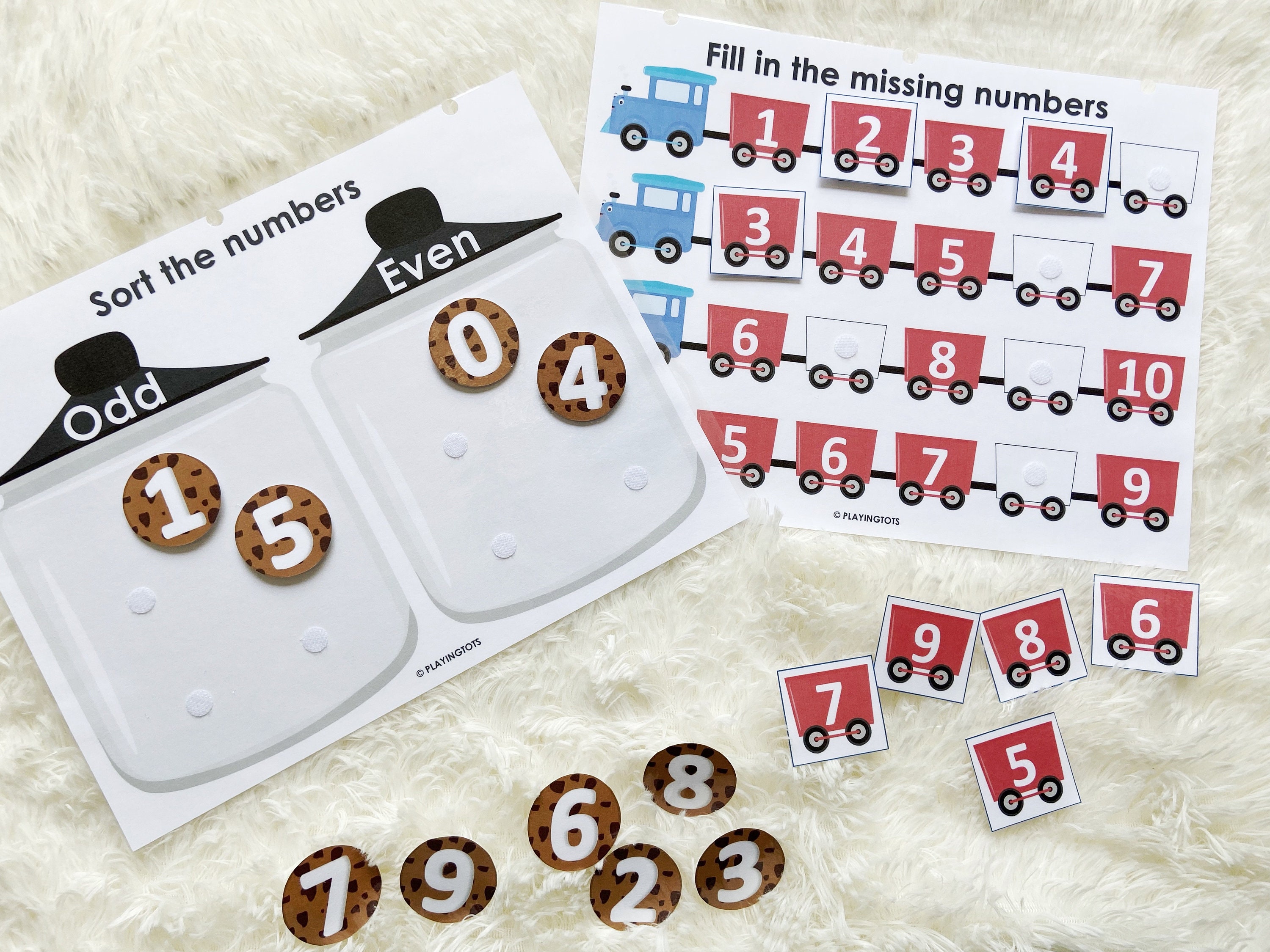 Math Preschool Learning Binder Printable, Numbers Busy Book, Quiet Book ...