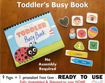Toddler Quiet Book | Etsy